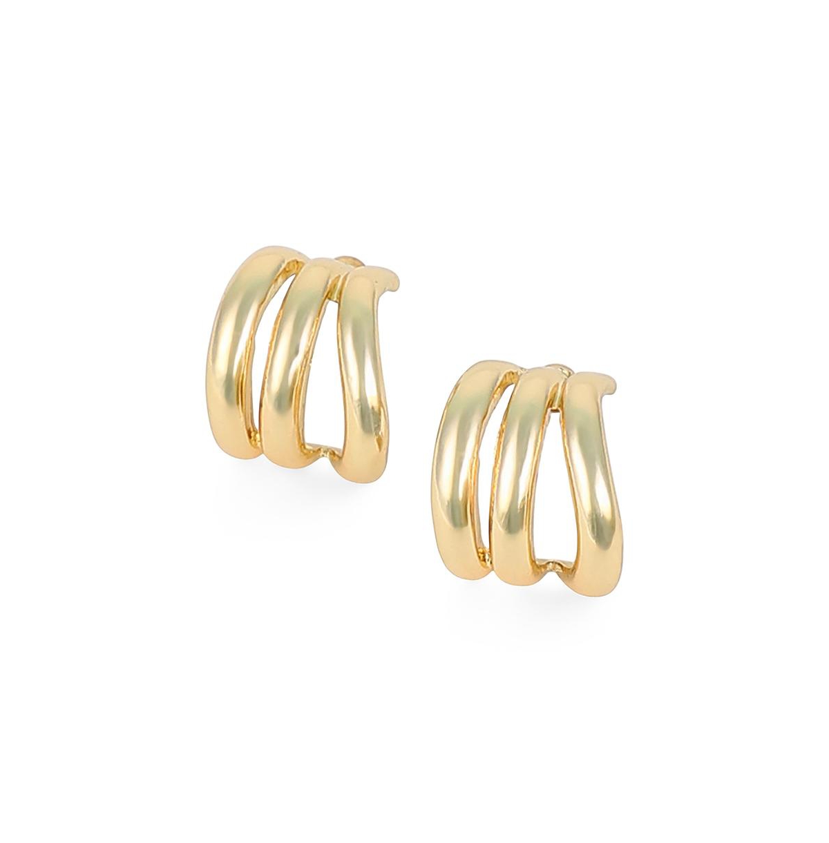 Click here for Womens The Triad-Line Hoop Earrings - California G... prices