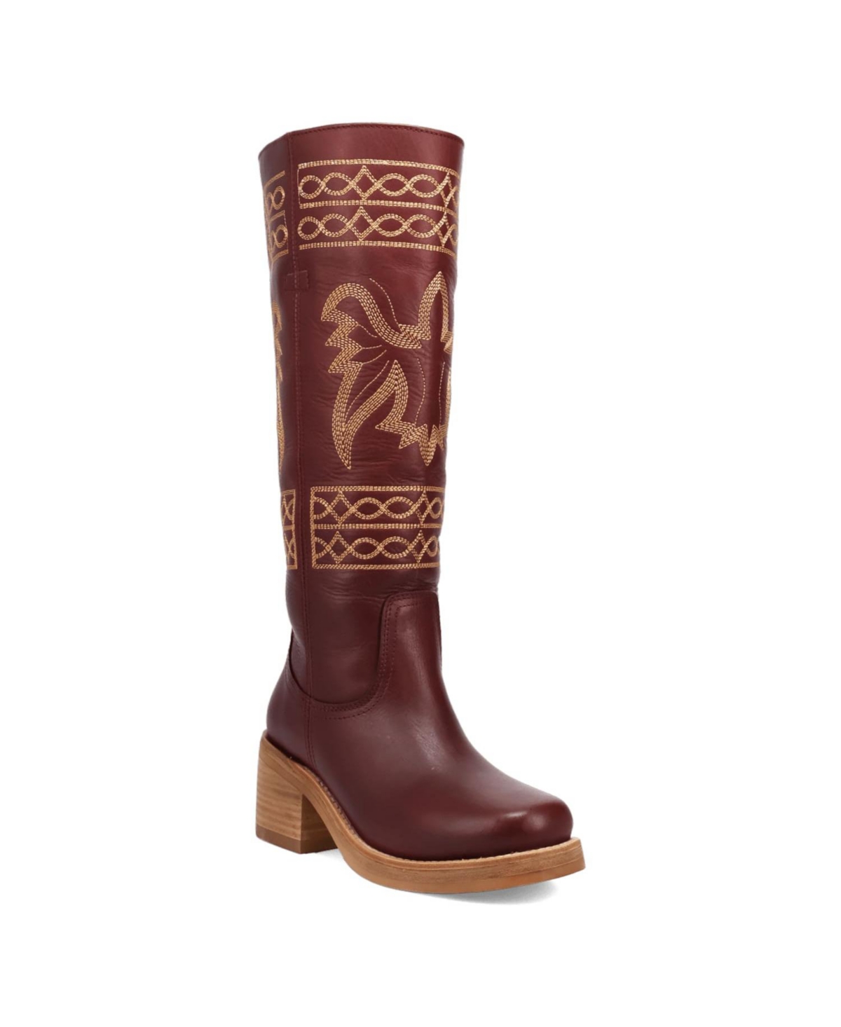 Click here for Dingo Womens Avalon Leather Boot - Merlot prices
