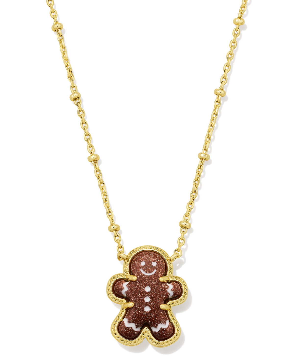 Click here for Kendra Scott 14K Gold-Tone Over Brass Short Pendan... prices