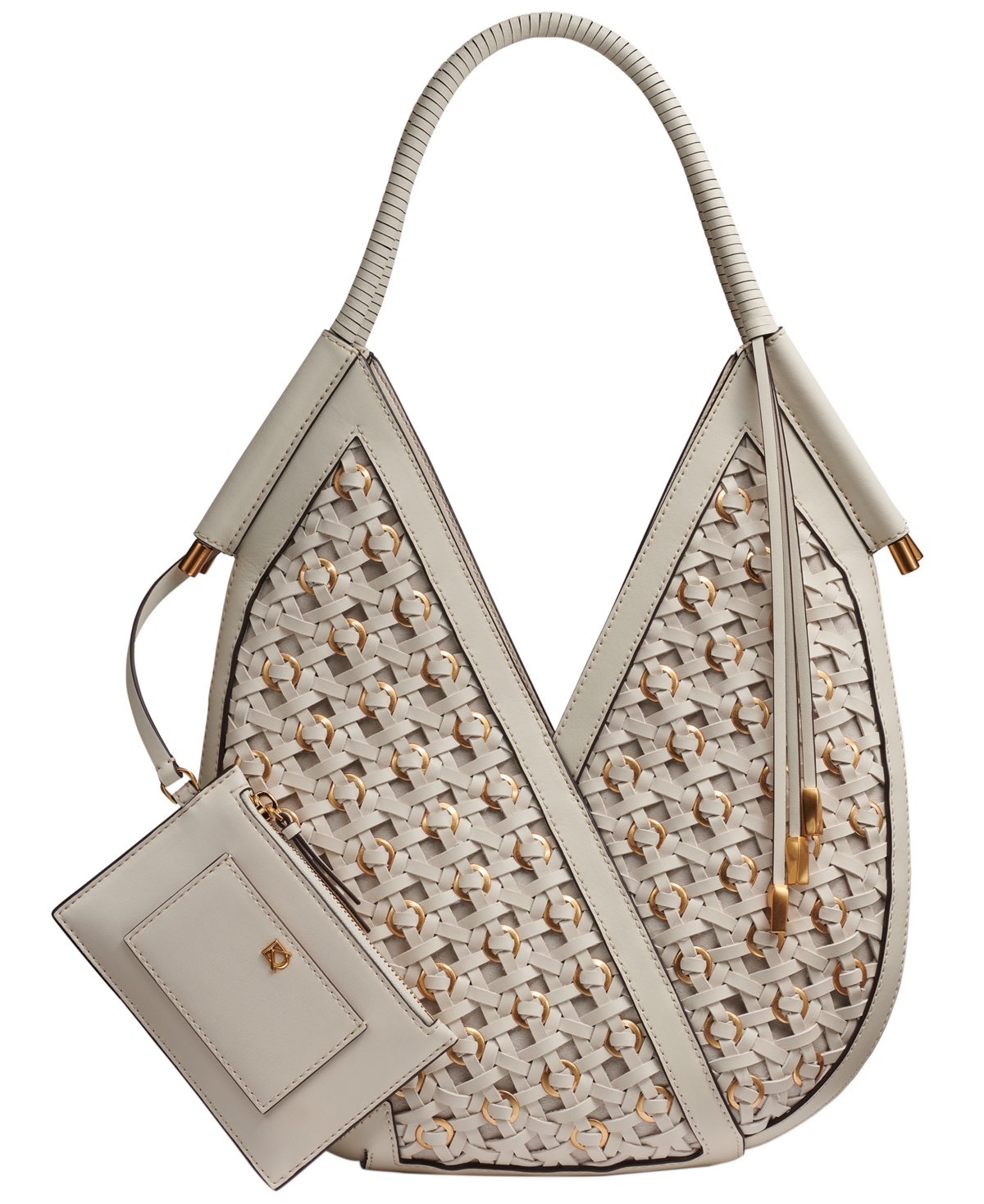 Click here for Donna Karan New York Baldwin Woven Grommet Shoulde... prices