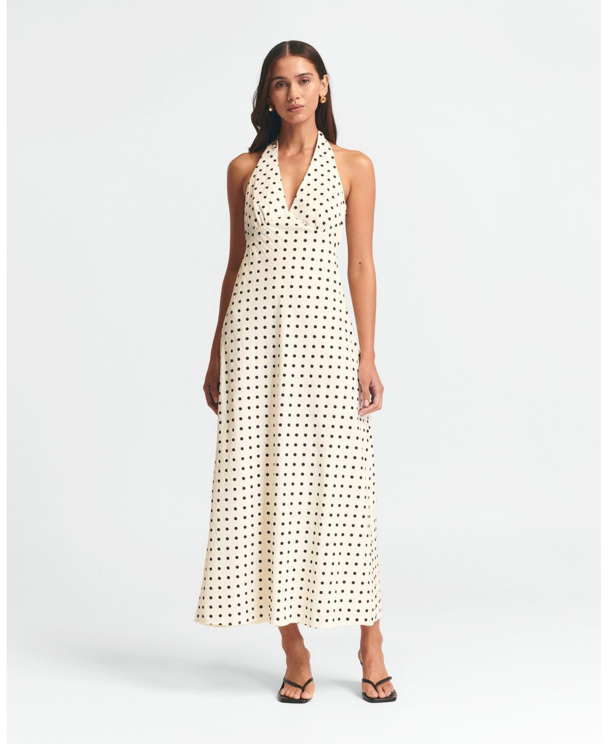 Click here for St Mrlo Womens Elena Halter - Cream base spot prices