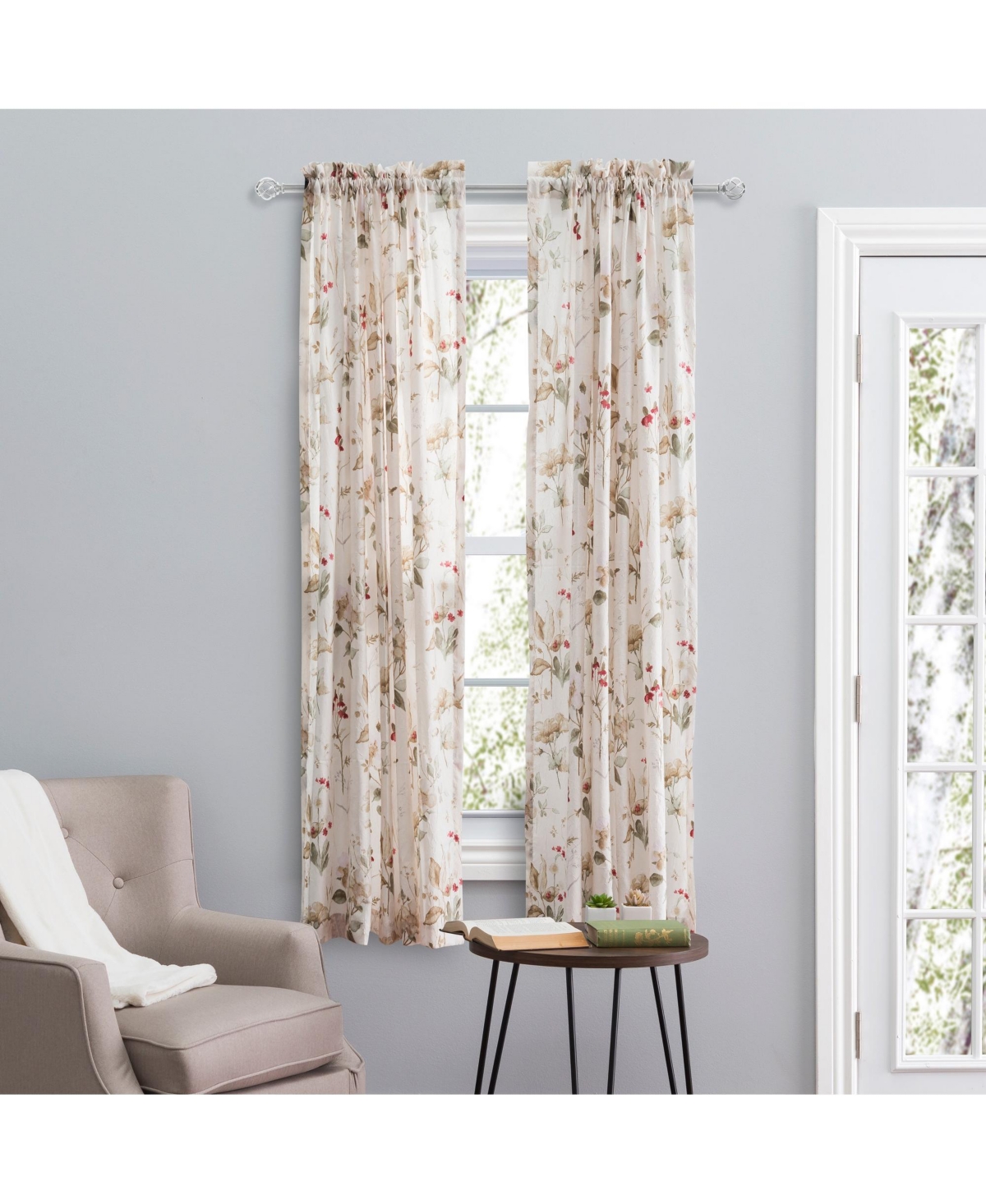 Click here for Ellis Curtain Sophia Rod Pocket Tailored Panel - 4... prices