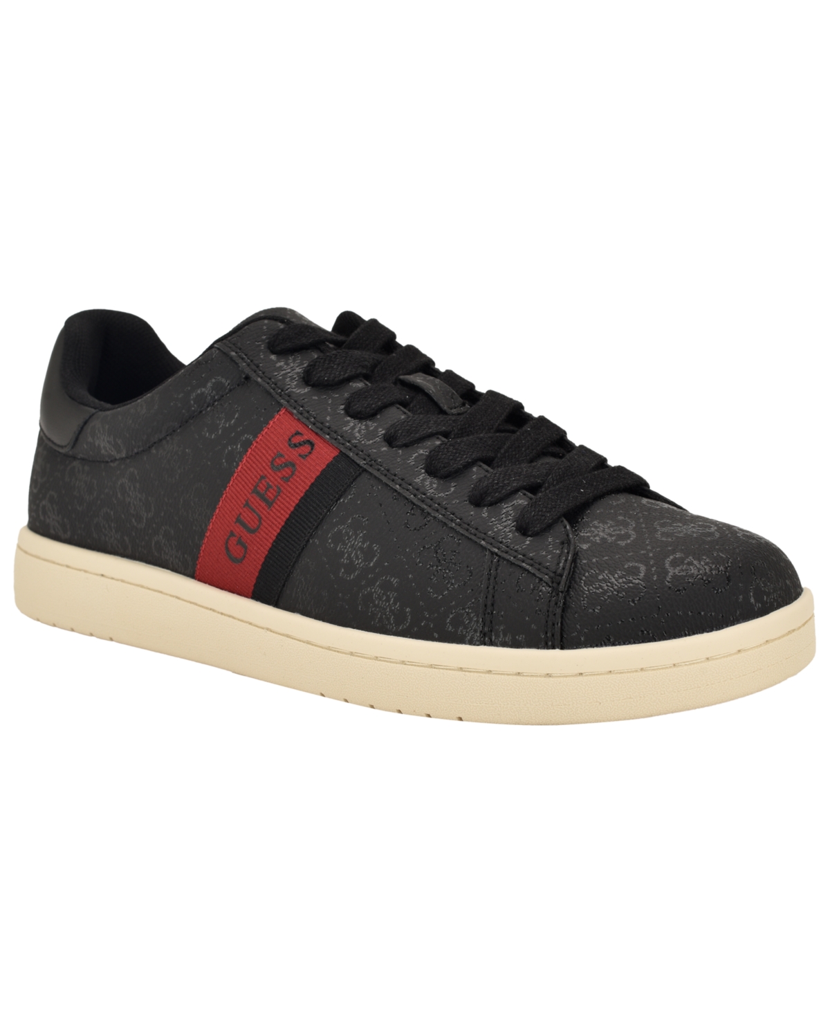 Click here for Guess Mens Lawrenzz Branded Lace-Up Casual Sneaker... prices