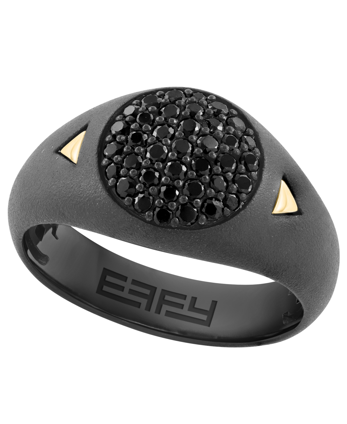 Click here for Effy Collection Mens Black Spinel (3/4 ct. t.w.) R... prices
