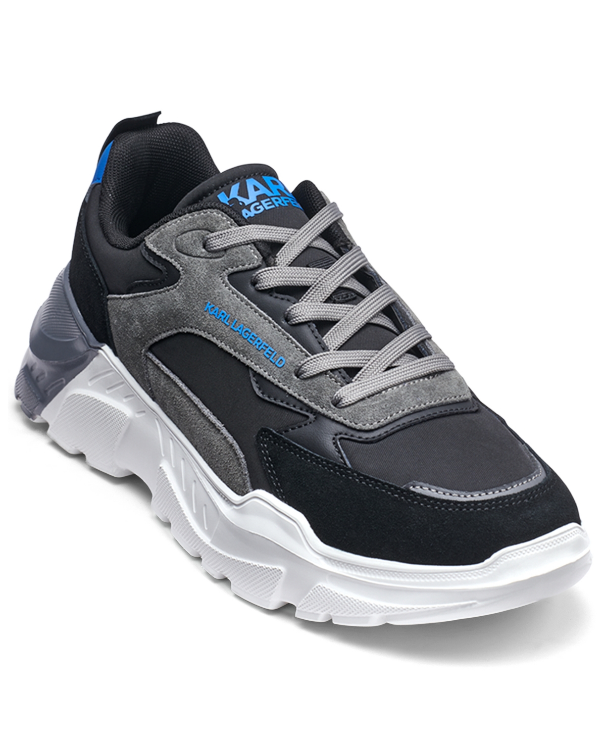 Click here for Karl Lagerfeld Paris Mens Patent Detail Round Toe... prices