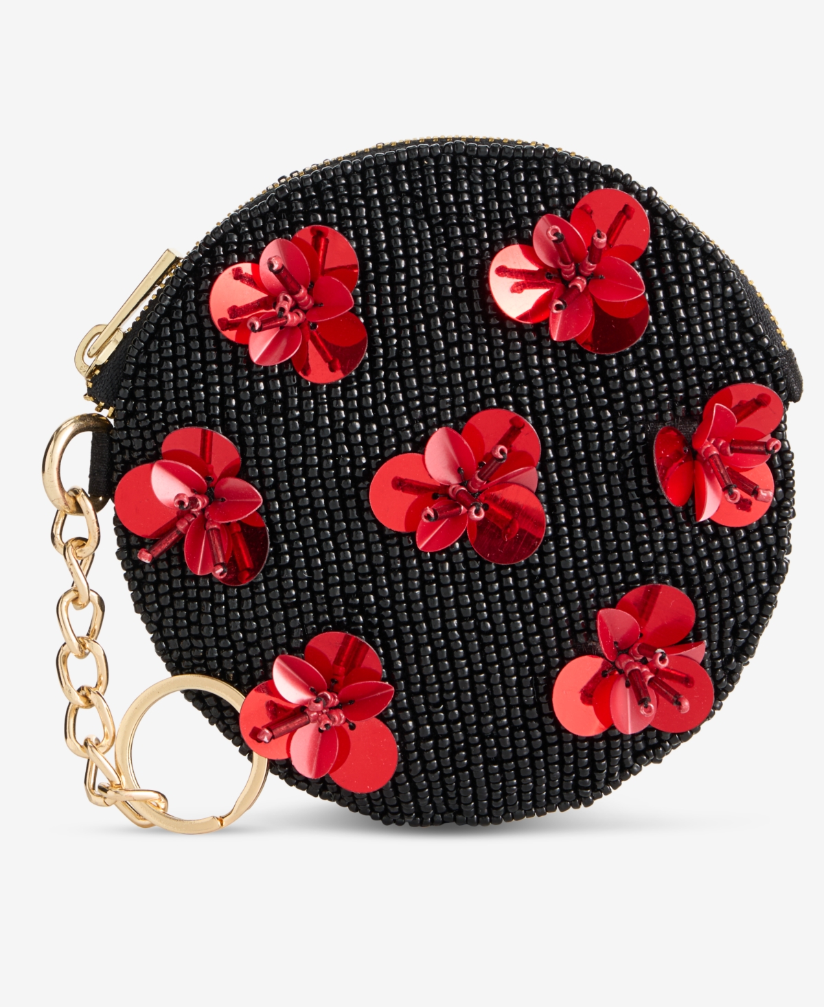 Click here for On 34th Hand Beaded Round Coin Purse  Exclusively... prices