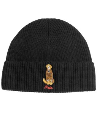 Polo Ralph Lauren Men's Golden Retriever Beanie Hat - Macy's