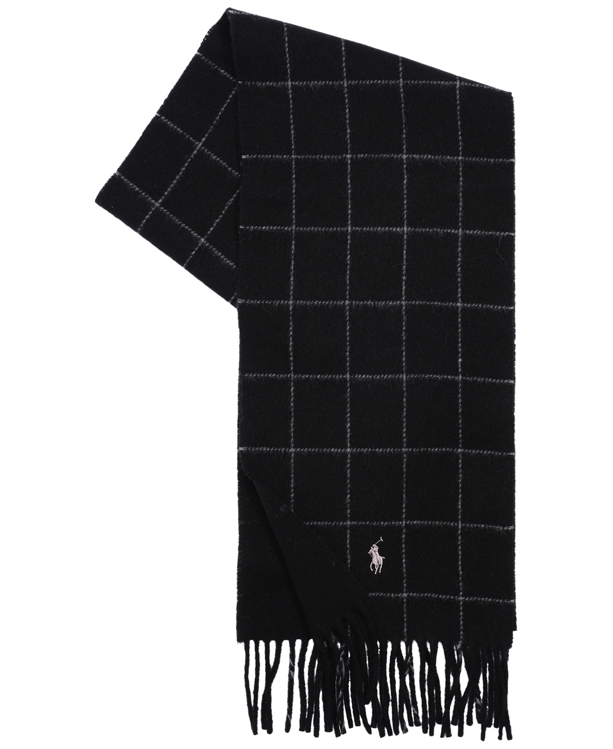 Click here for Polo Ralph Lauren Mens Reversible Windowpane Scarf... prices