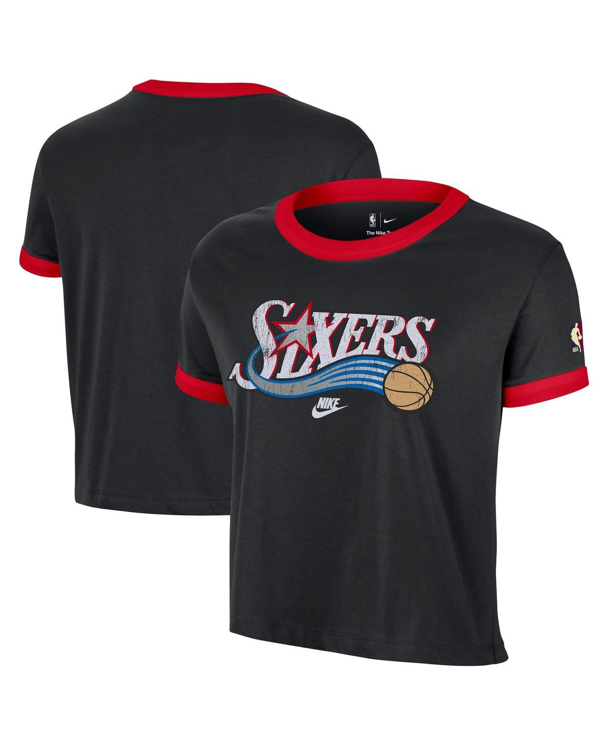 Click here for Nike Womens Black Philadelphia 76ers Classic Editi... prices