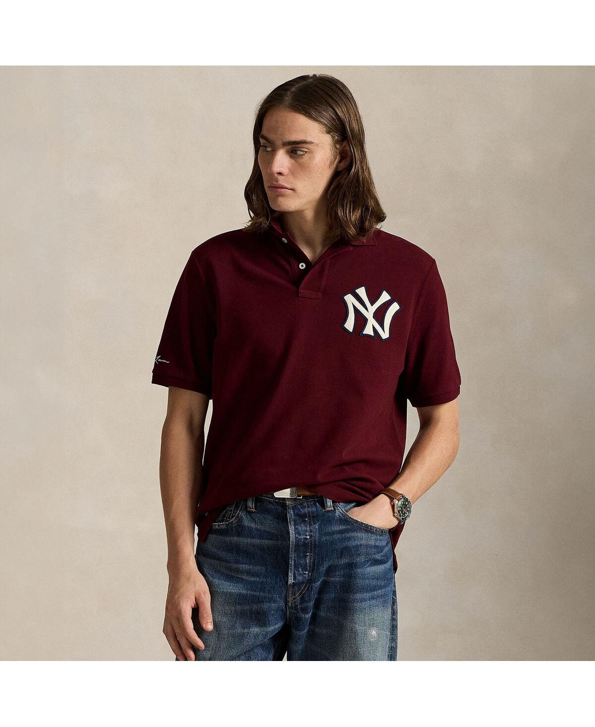 Click here for Polo Ralph Lauren Mens Maroon New York Yankees Pol... prices