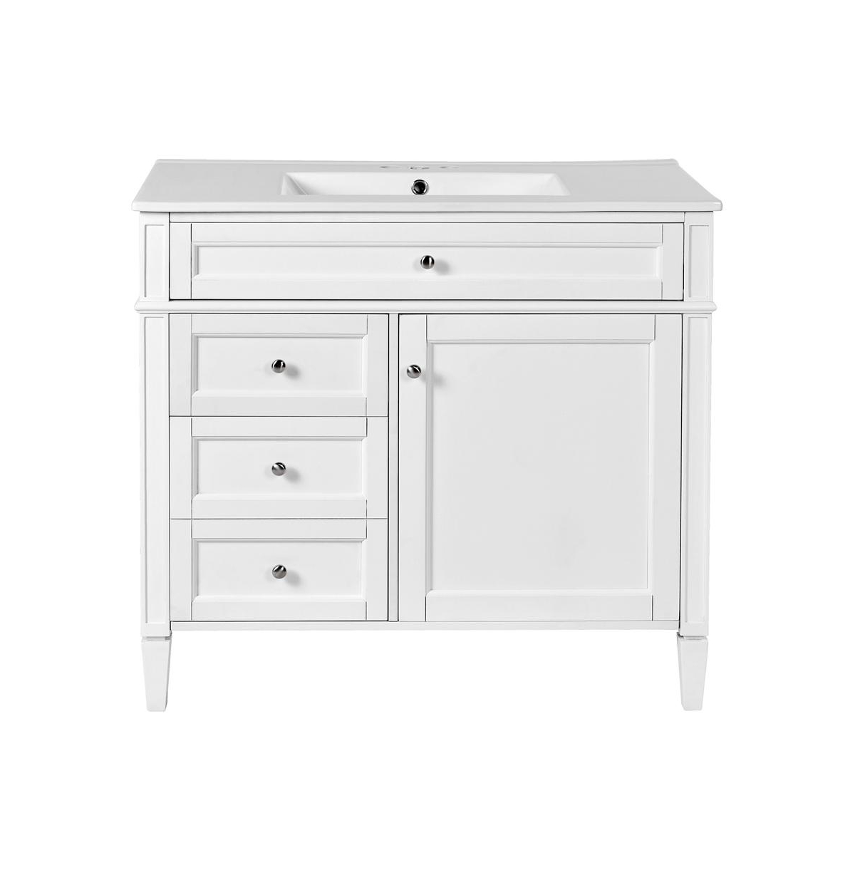 Click here for Luckbyte 30inch Rustic Bathroom Vanity with Cerami... prices