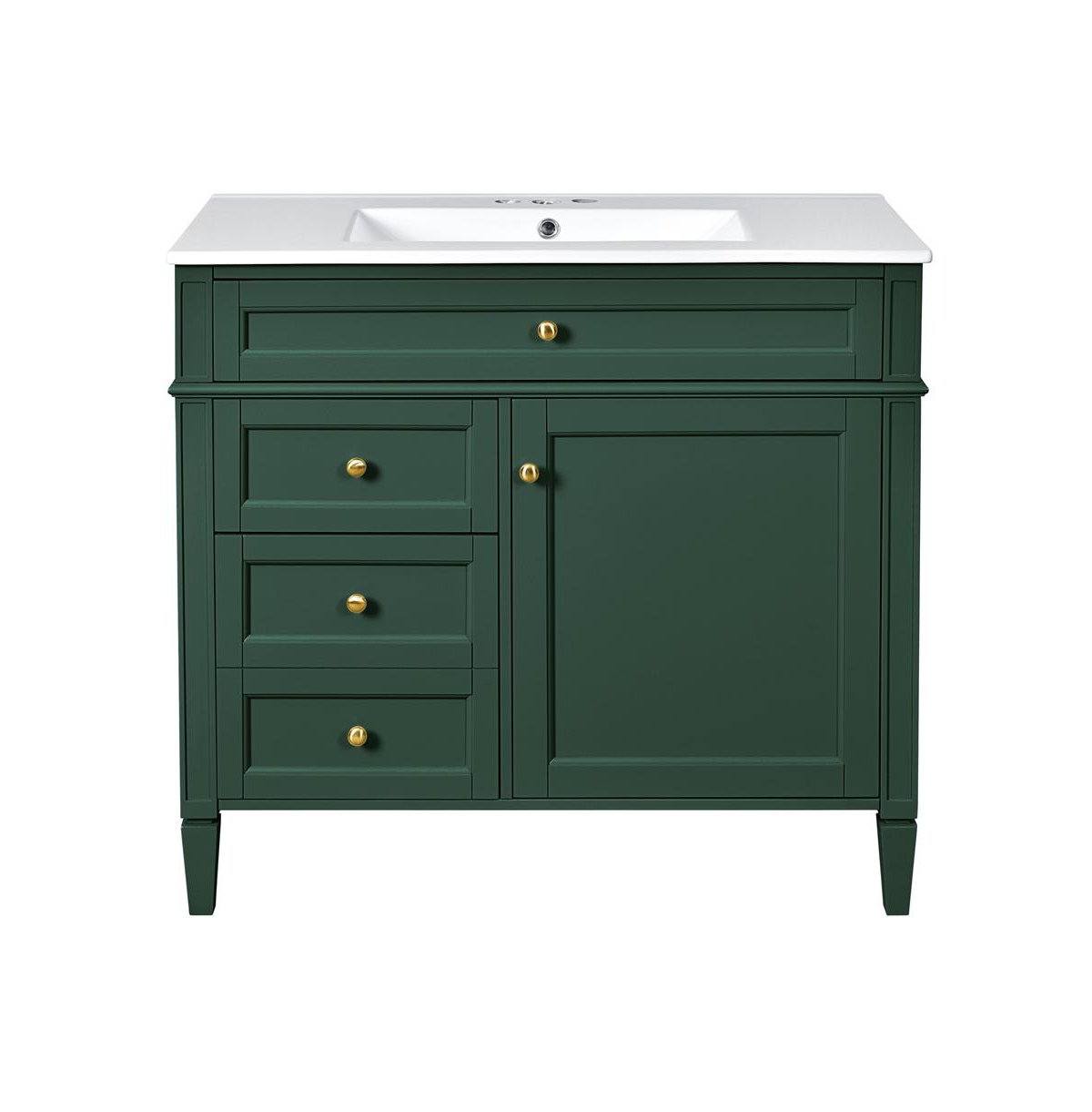 Click here for Luckbyte 30inch Rustic Bathroom Vanity with Cerami... prices