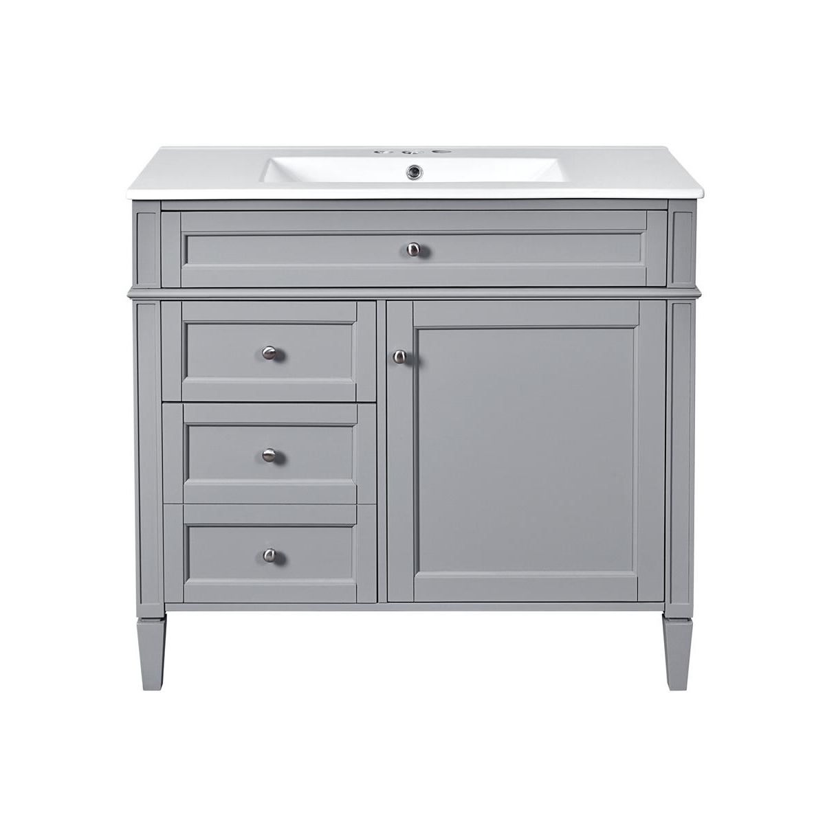 Click here for Luckbyte 30inch Rustic Bathroom Vanity with Cerami... prices