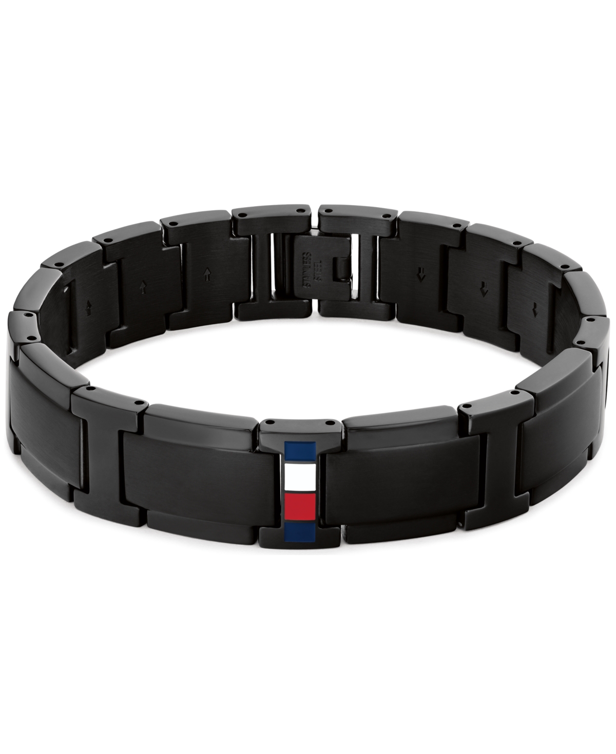 Click here for Tommy Hilfiger Mens Black Ion-Plating Stainless St... prices