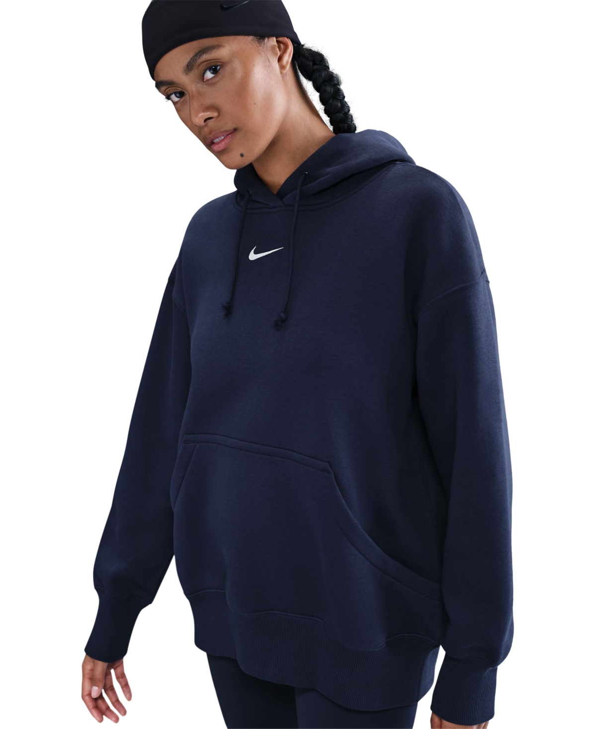 Click here for Nike Womens Sportswear Phoenix Fleece Oversized Pu... prices