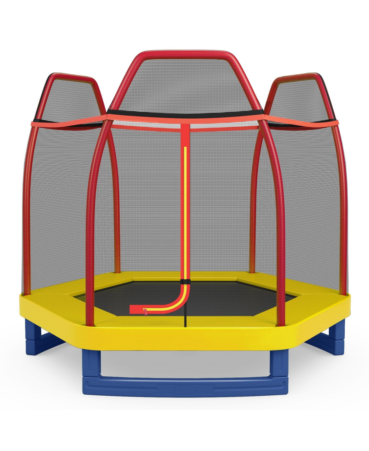 Click here for Sugift 7 Feet Kids Recreational Bounce Jumper Tram... prices