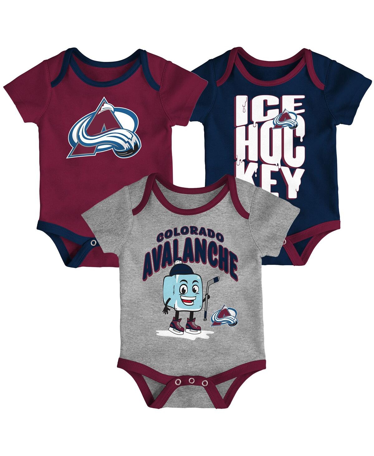 Click here for Outerstuff Newborn 3-Pack Colorado Avalanche Tripl... prices