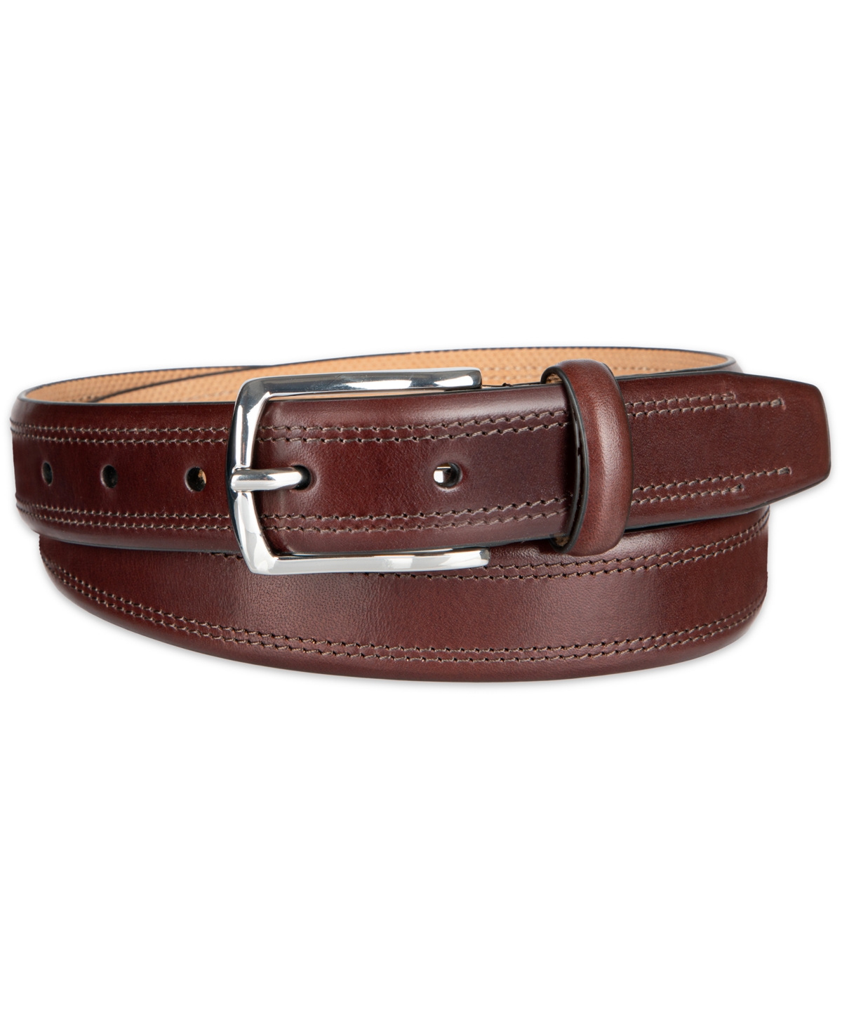 Click here for Cole Haan Mens Double Stitched Leather Dress Belt... prices