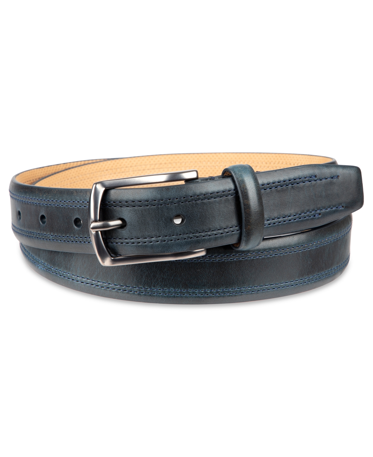 Click here for Cole Haan Mens Double Stitched Leather Dress Belt... prices