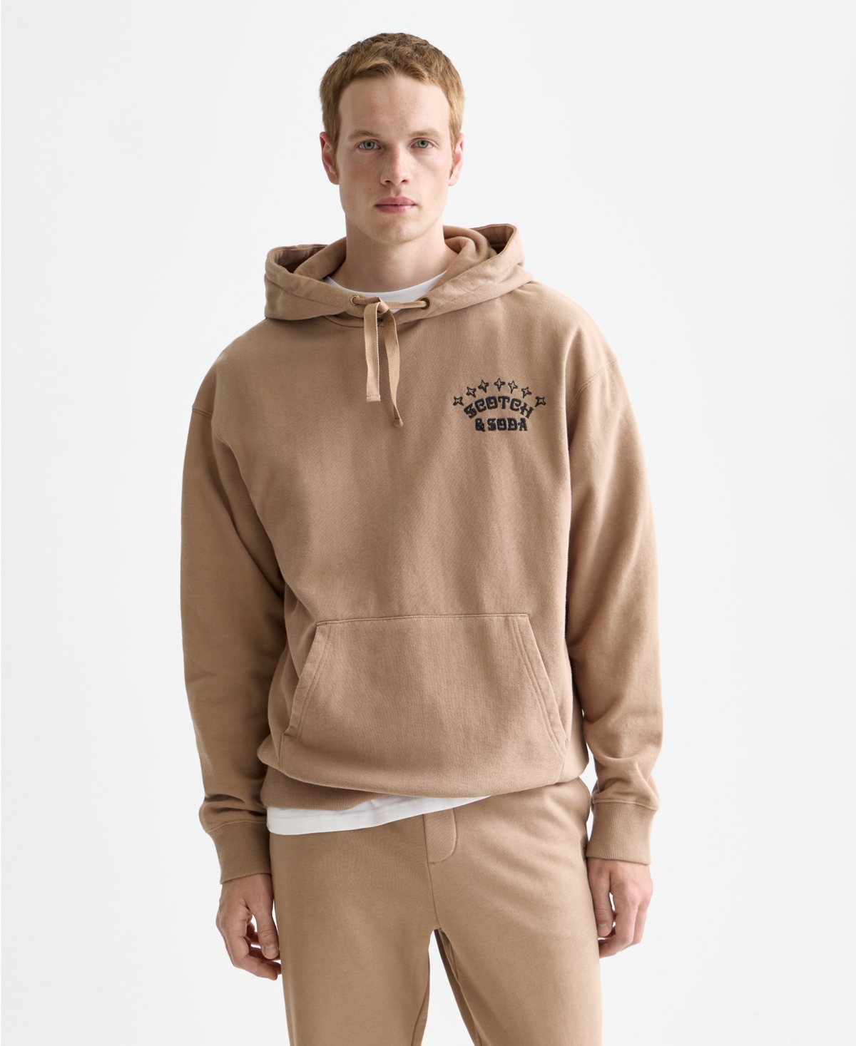 Click here for Scotch & Soda Mens Front and Back Artwork Hooded S... prices