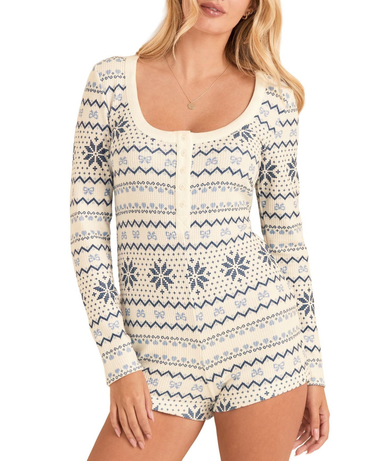 Click here for Adore Me Womens Dawn Romper - Novelty beige prices