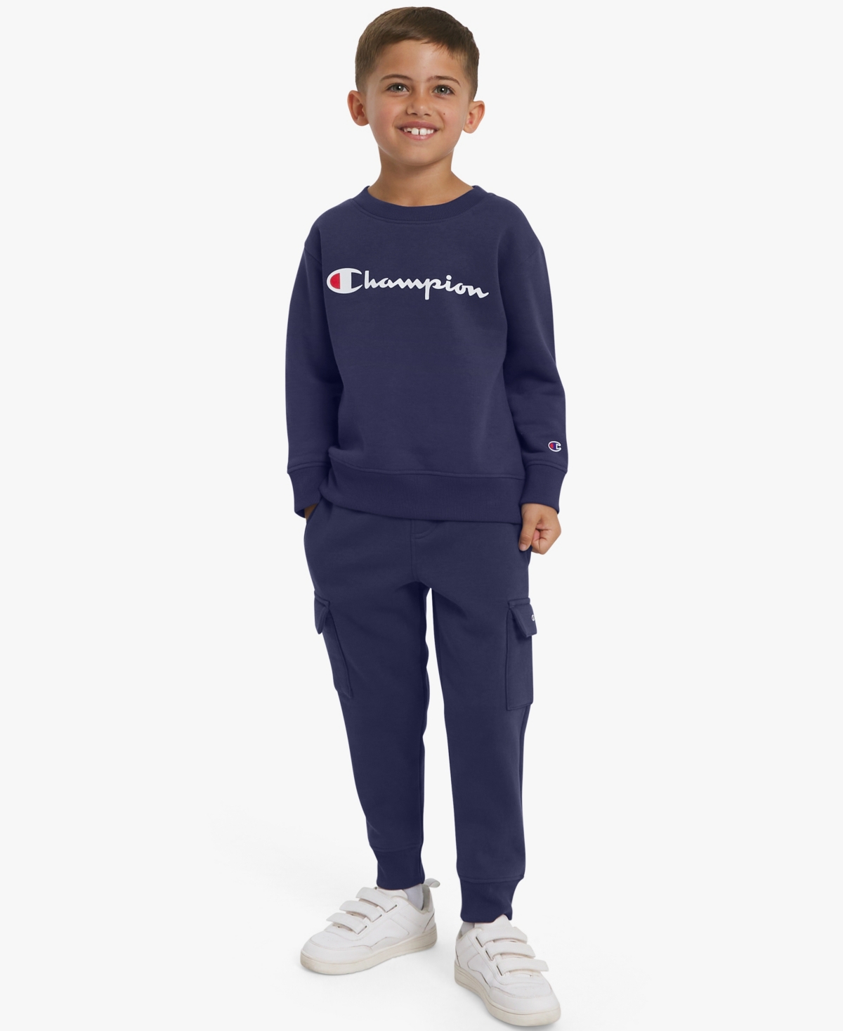 Click here for Champion Boys 4-7 Crewneck T-Shirt and Pants  2-Pi... prices