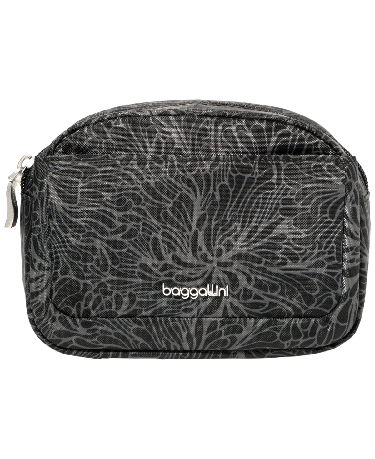 Click here for Baggallini Mini Pocket Cosmetic Bag - Silver Metal... prices