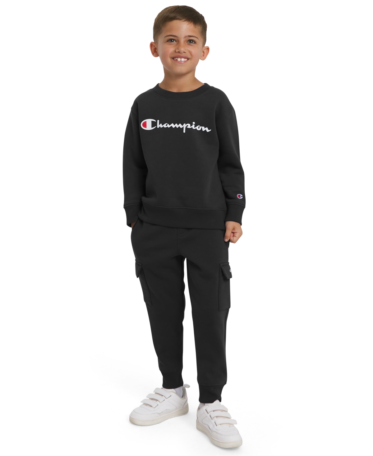 Click here for Champion Boys 4-7 Crewneck T-Shirt and Pants  2-Pi... prices