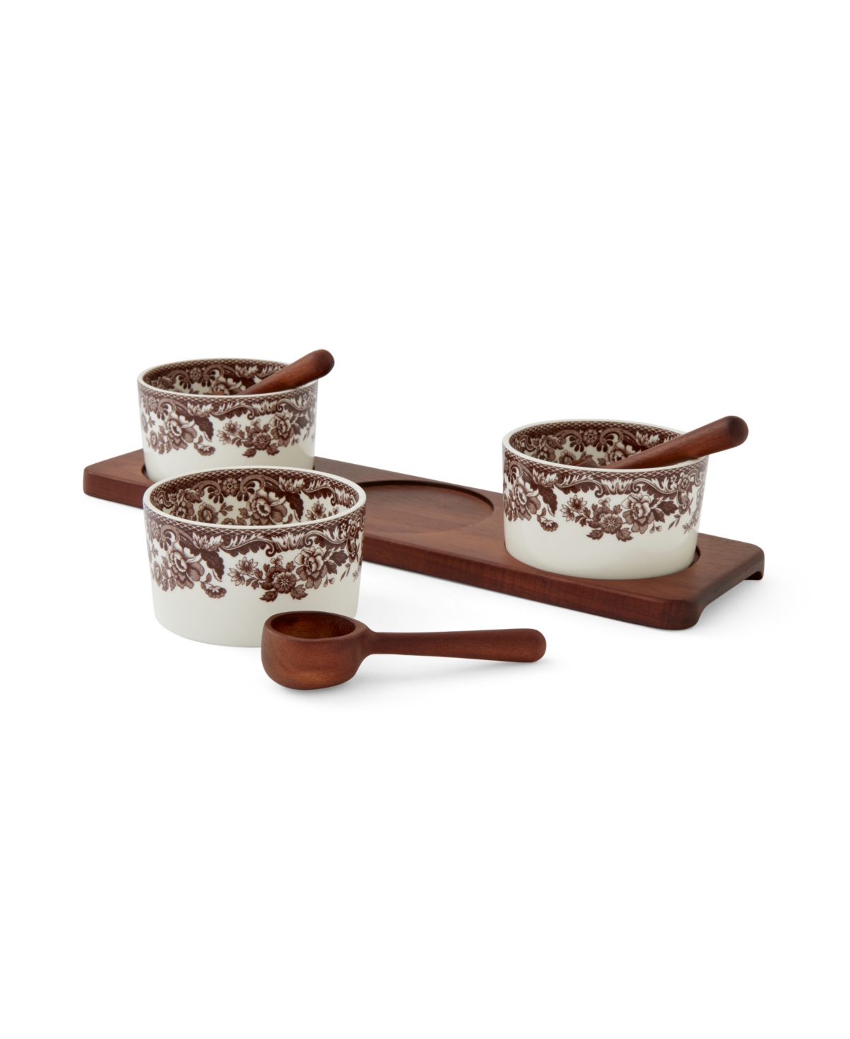 Click here for Spode Woodland 7-Pc. Condiment Set - Brown prices