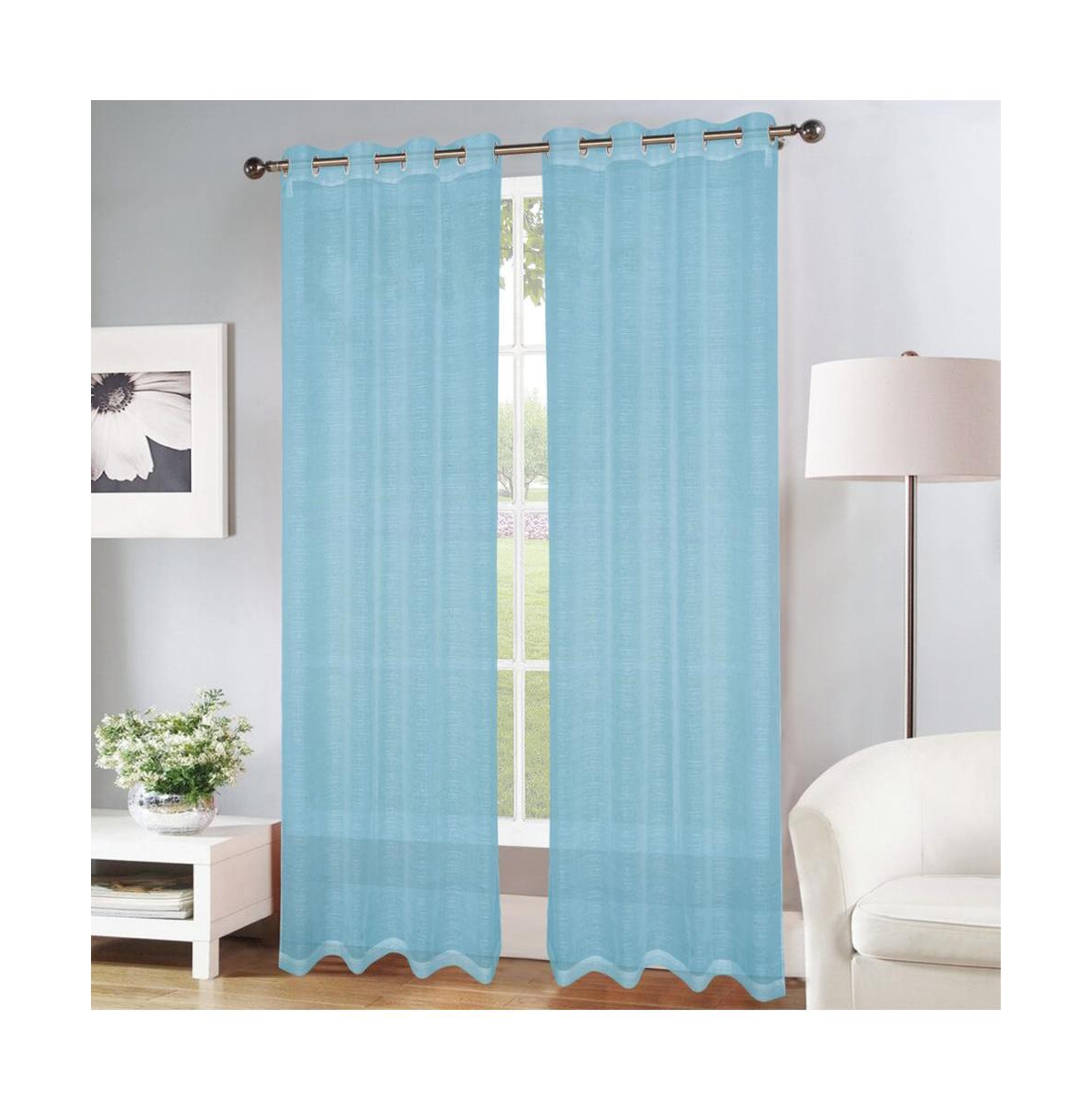 Click here for Olivia Gray Erica Doily Stripe Grommet Panel Pair... prices