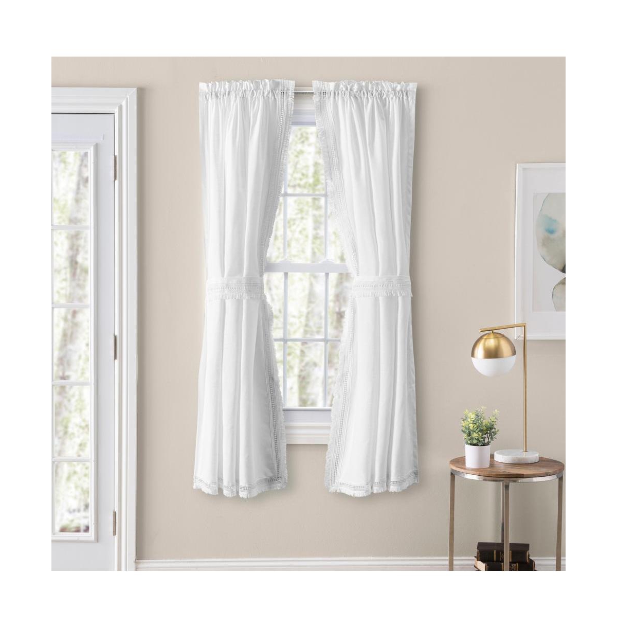 Click here for Ellis Curtain Brush Fringe Rod Pocket Tailored pai... prices