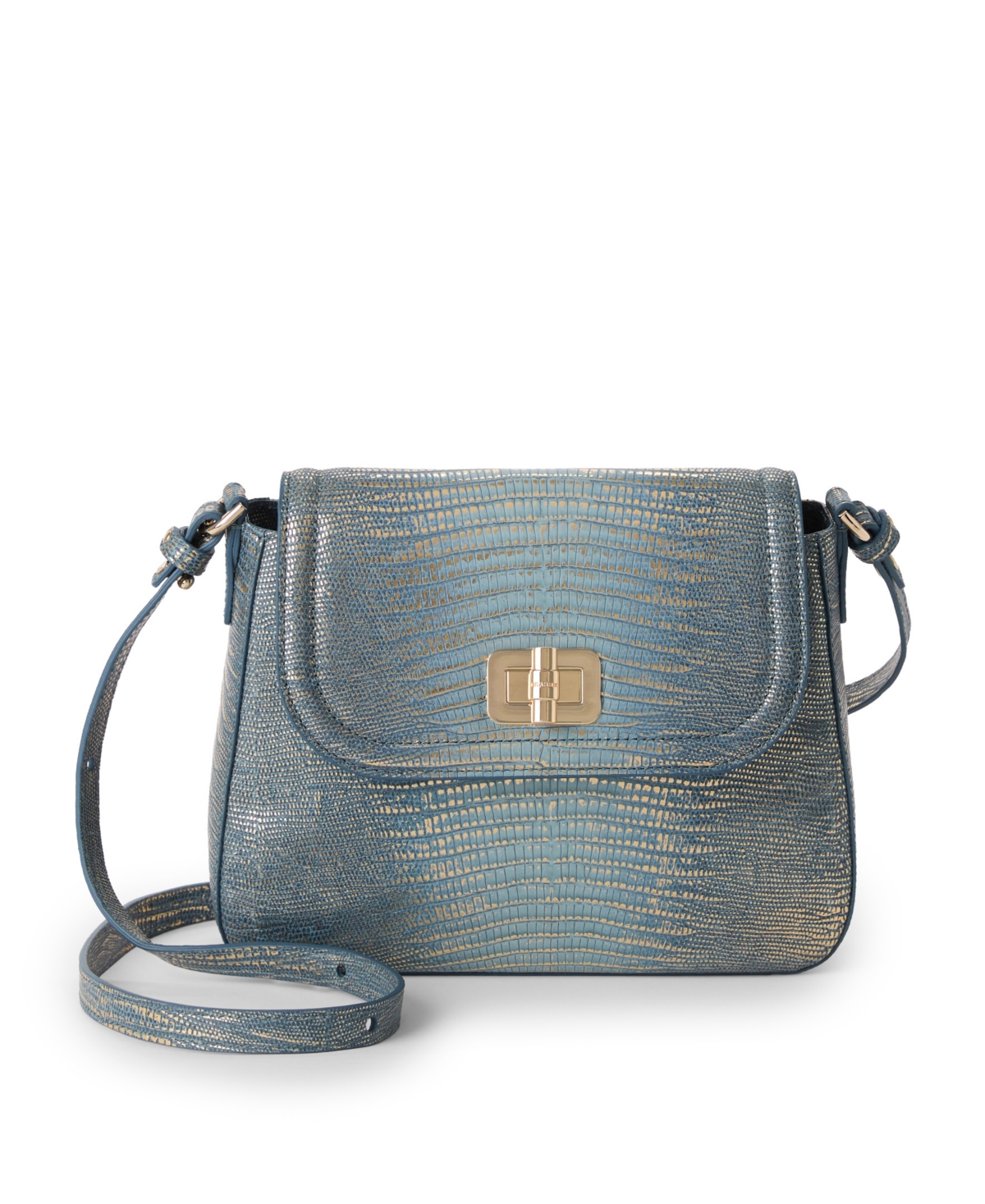 Click here for Brahmin Gianna Small Crossbody Bag - Moonlit Blue... prices