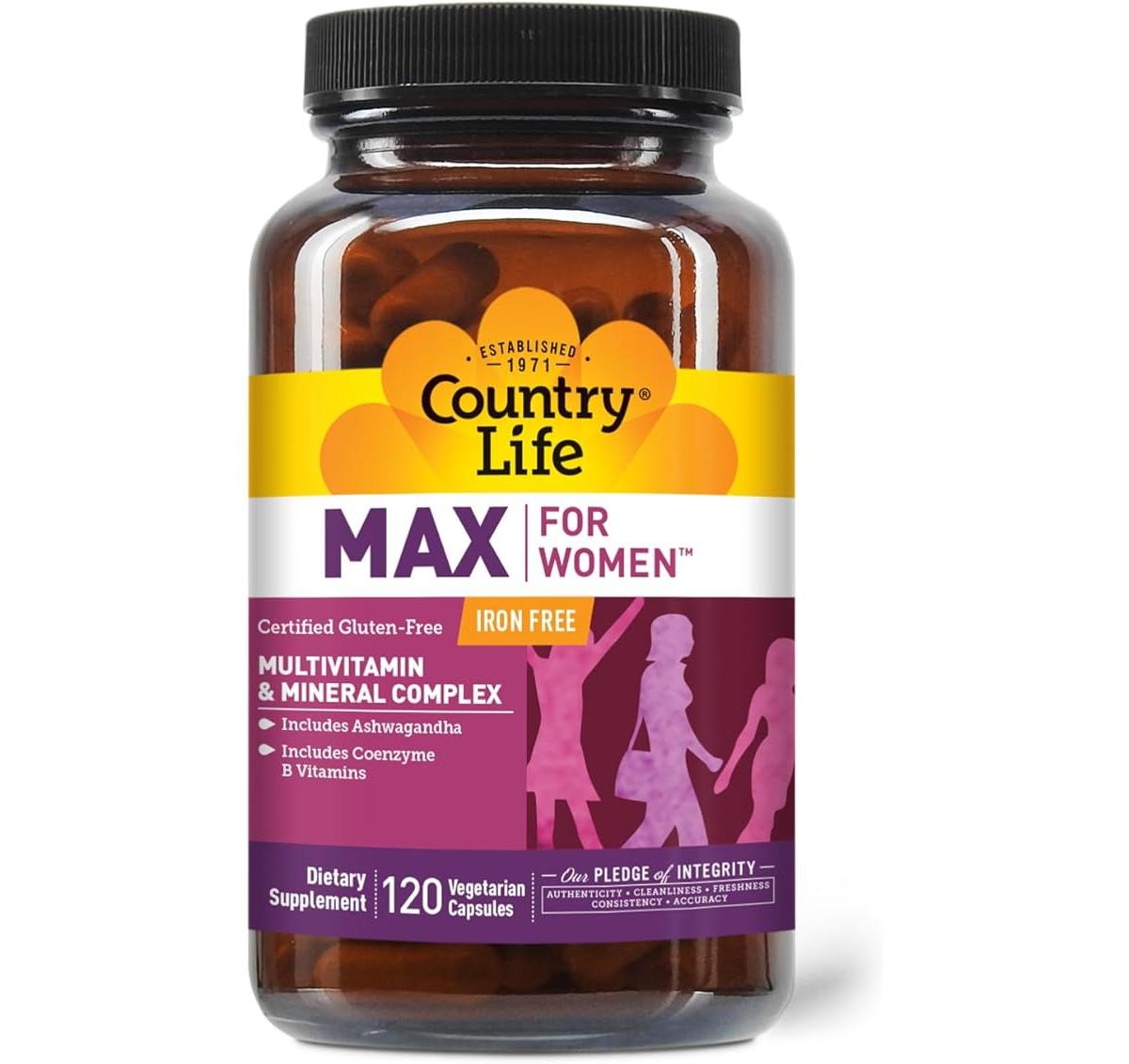 Click here for Country Life Maxine Maxi-Sorb Iron-Free  120 Vcaps prices
