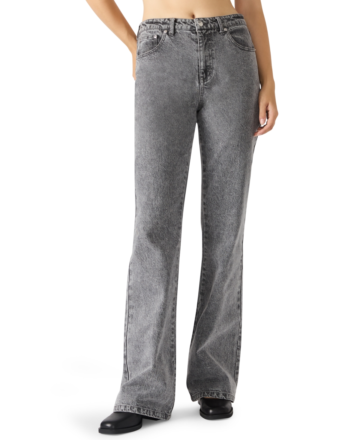 Click here for Steve Madden Womens Irys Slim-Fit High Rise Ankle... prices