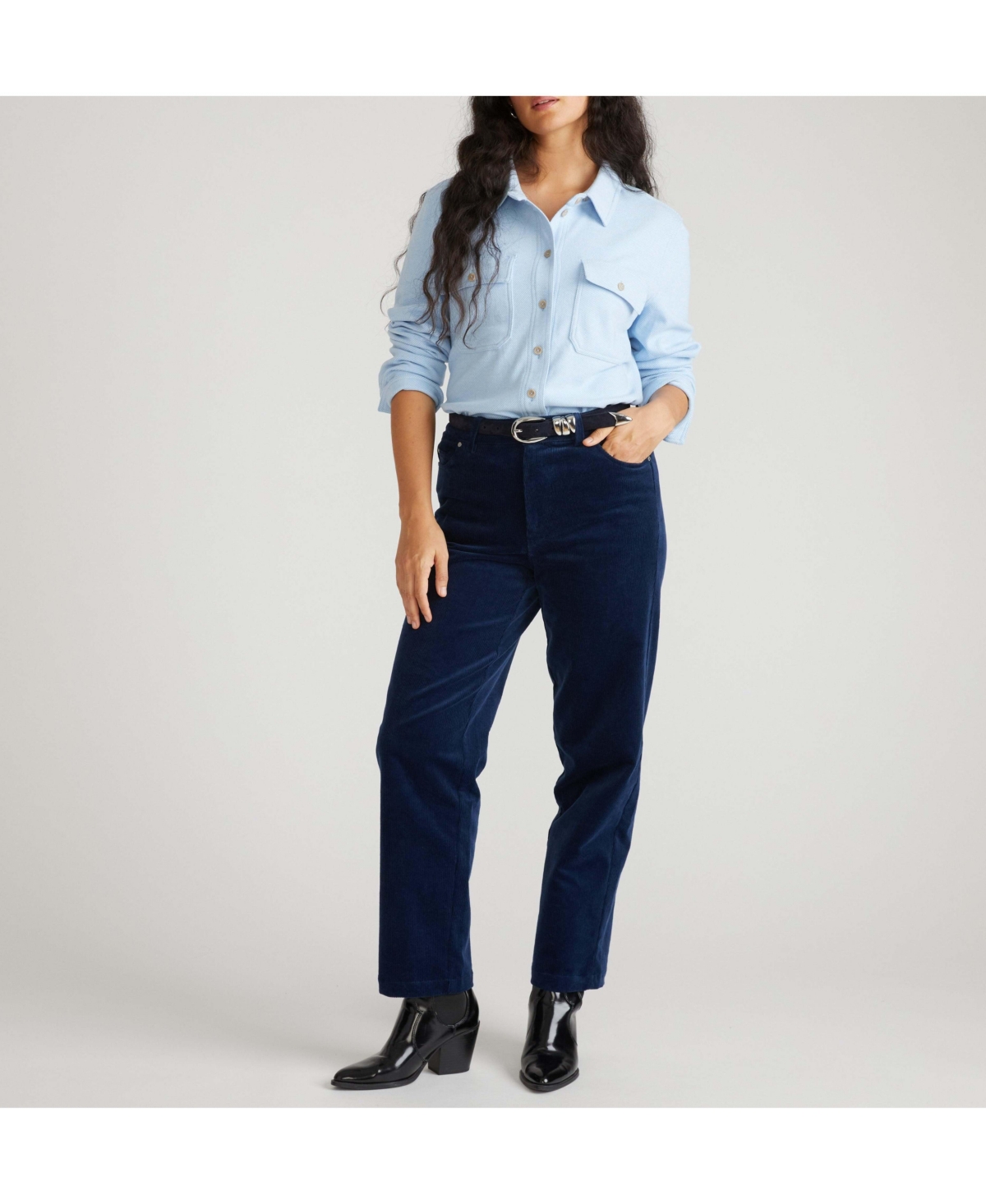 Click here for Universal Standard Womens Cassidy High Rise Straig... prices