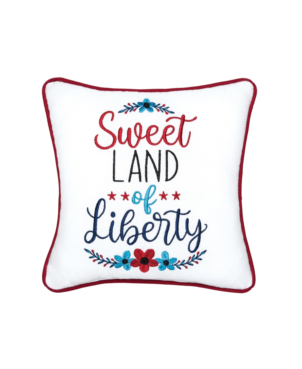 Click here for C&F Home Sweet Land of Liberty Petite Accent Pillo... prices