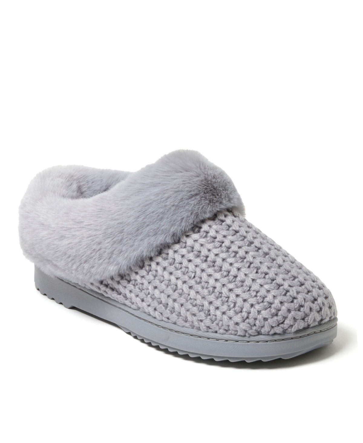 Click here for Dearfoams Womens Hannah Festive Knit Clog House Sh... prices