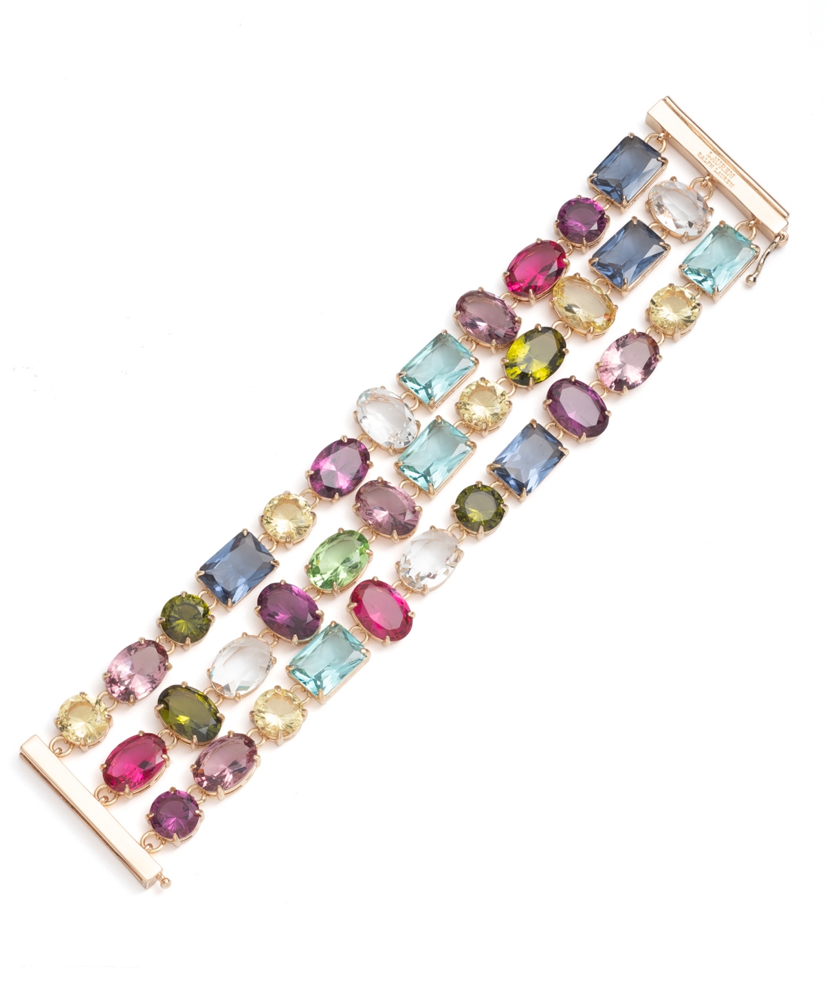 Click here for Lauren Ralph Lauren Multi-Stone 3-Row Flex Bracele... prices