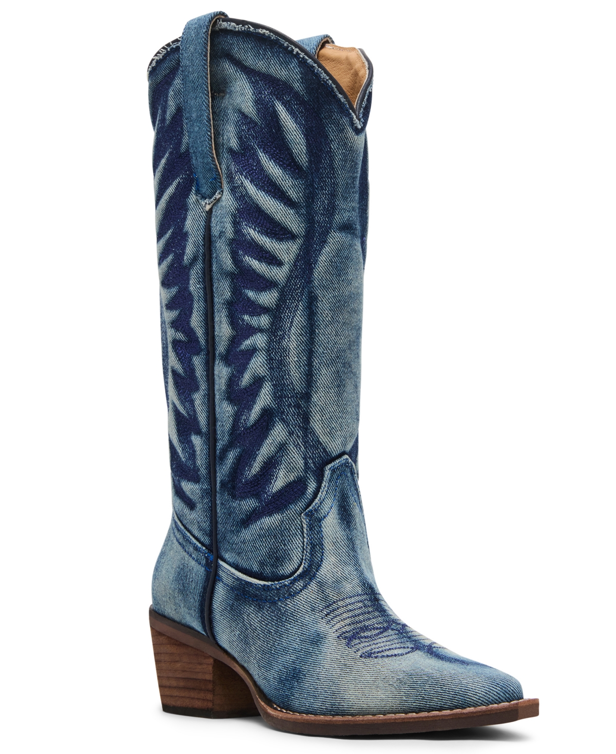 Click here for Steve Madden Womens Albany-d Western Cowboy Boots... prices