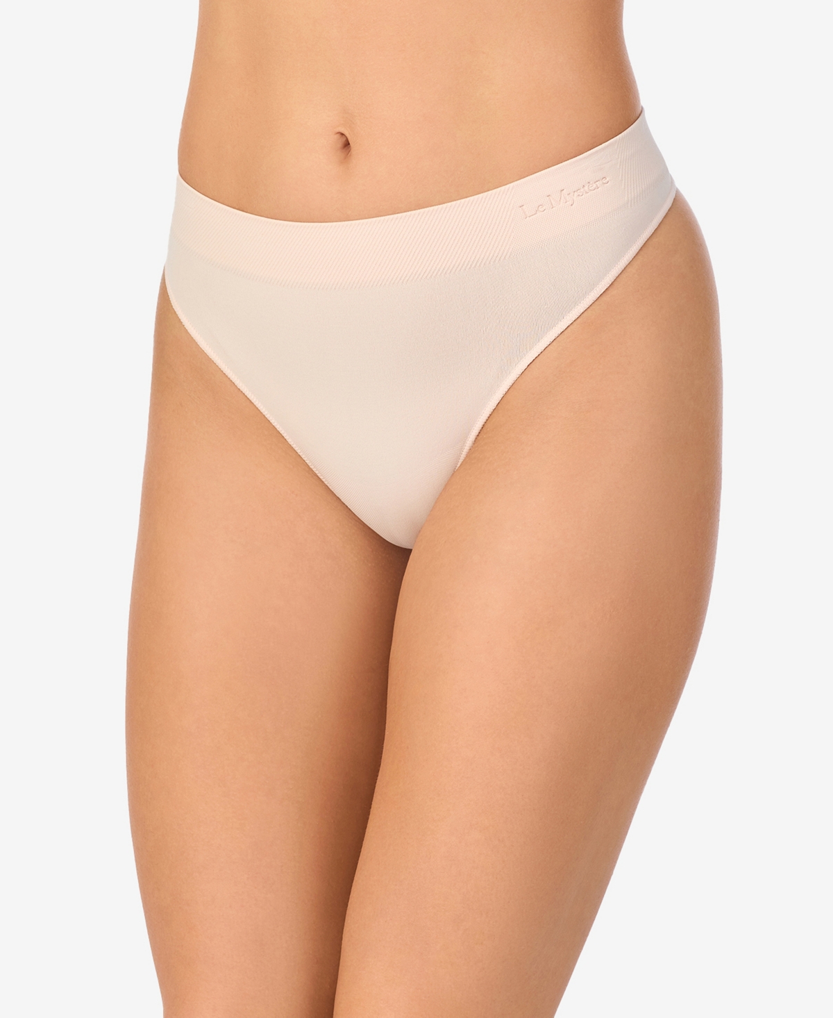 Click here for Le Mystere Womens Seamless Comfort Thong - Soft Sh... prices