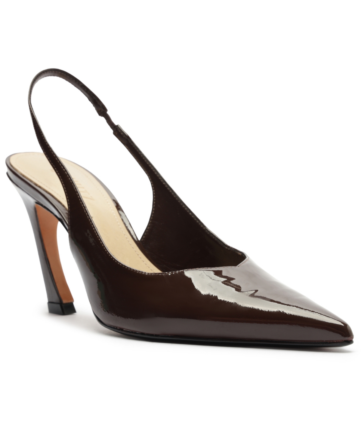Click here for Schutz Women Lexi Mid Pointed Toe Pumps - Chestnut... prices
