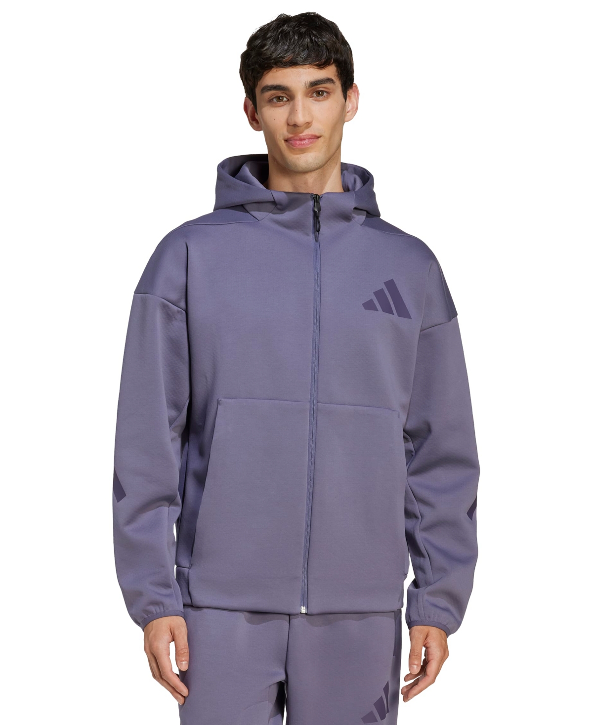 Click here for adidas Mens Z.n.e. Full-Zip Hooded Sportswear Trac... prices