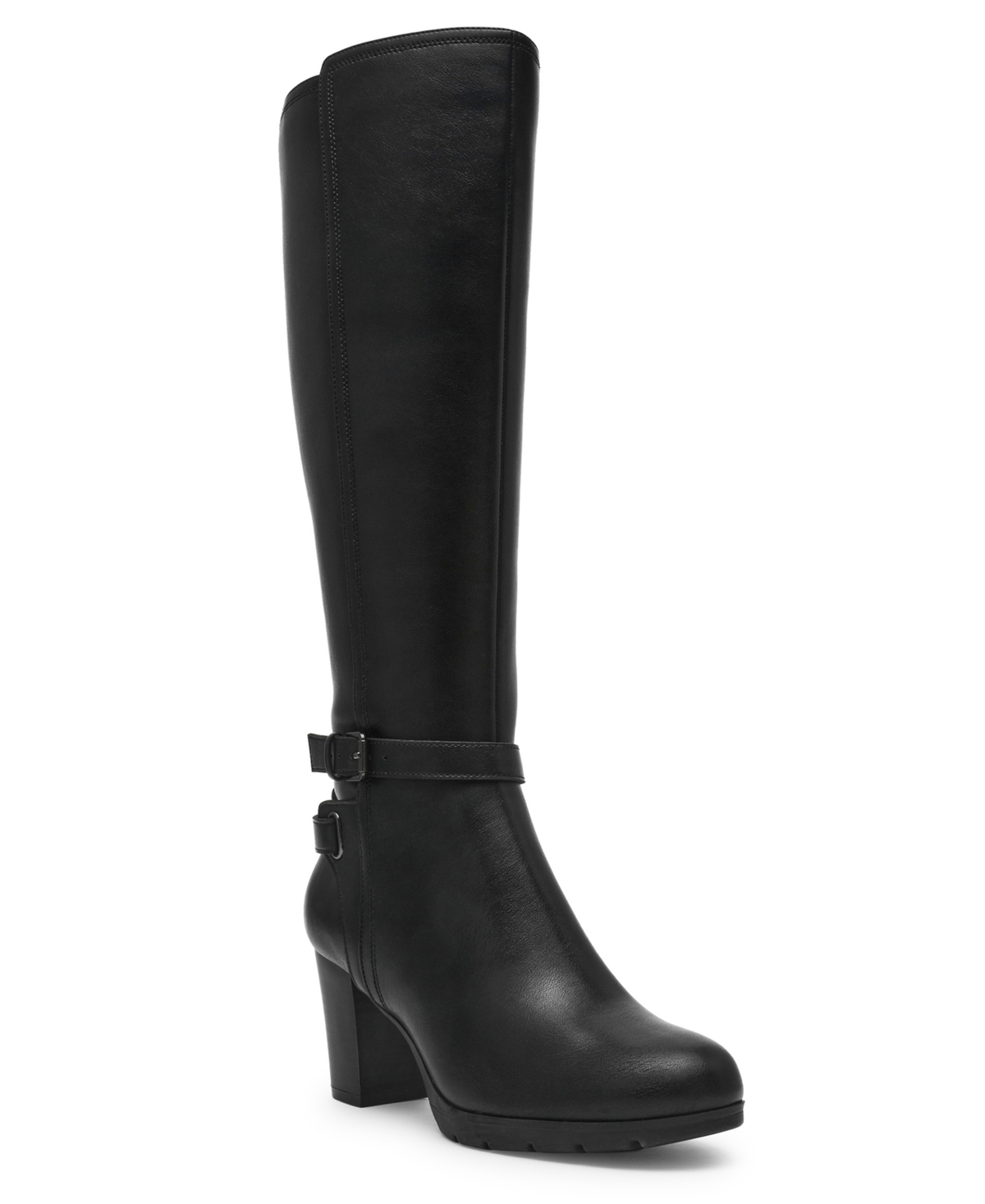 Click here for Anne Klein Womens Akrylee Round Toe Boots - Black... prices