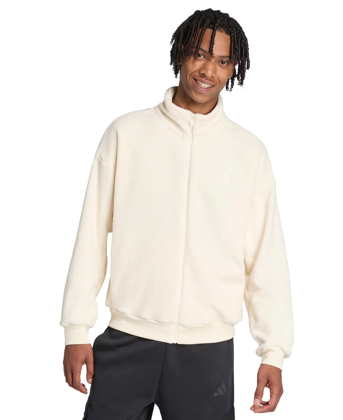 Click here for adidas Mens Future Icon Small Logo Fleece Sportswe... prices