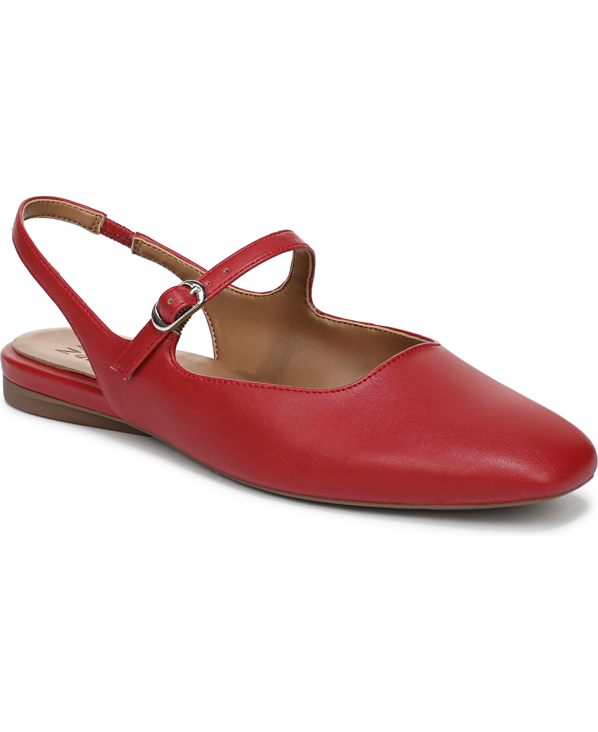 Click here for Naturalizer Womens Anikka Mary Jane Flats - Red Fa... prices