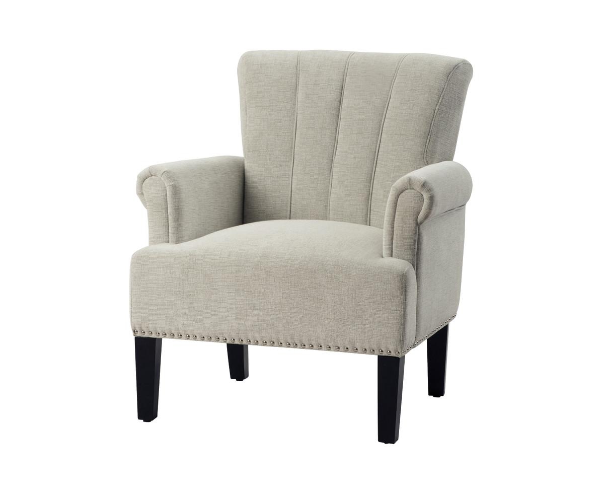 Click here for Casainc Rivet Tufted Polyester Armchair - Beige prices