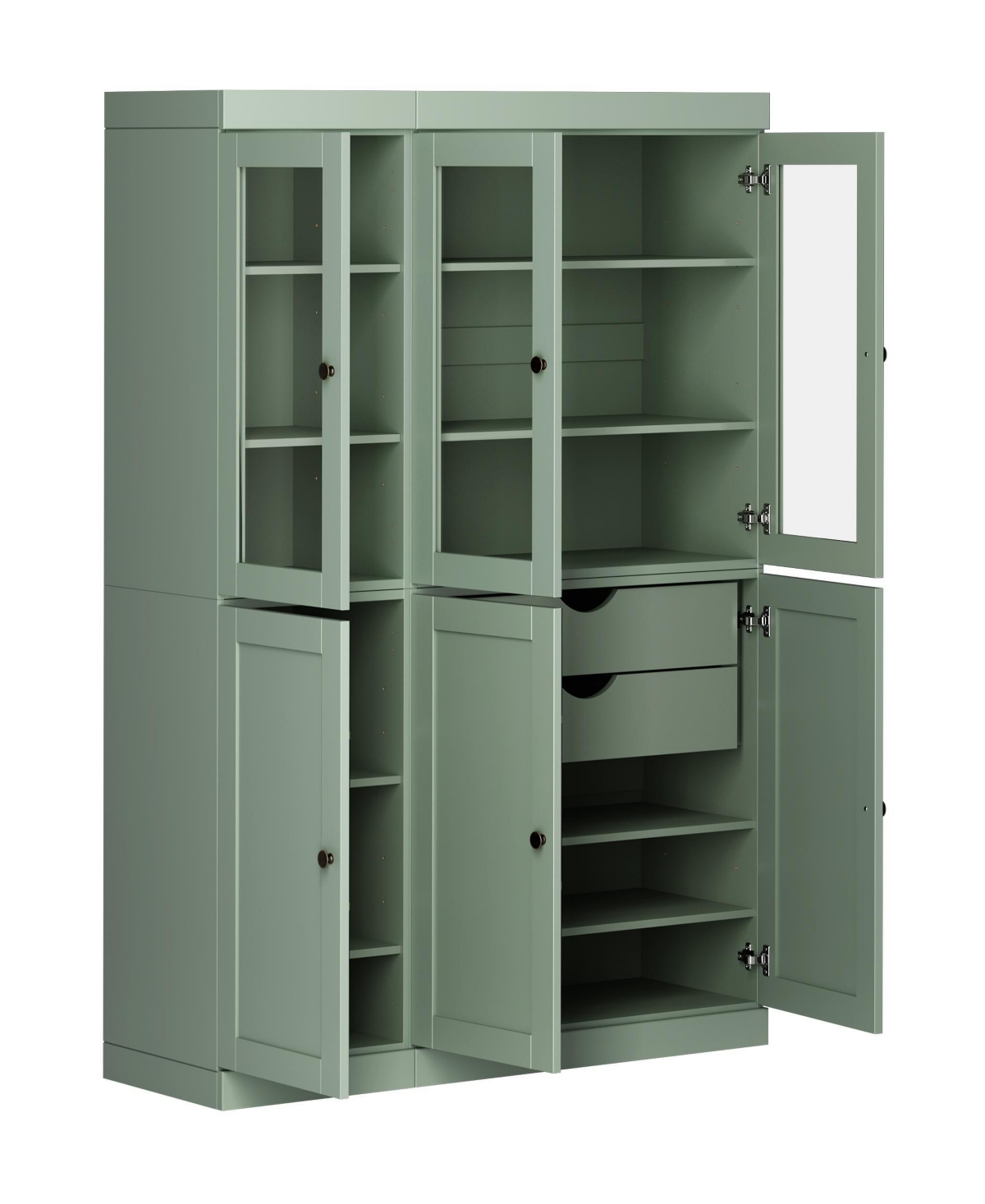 Click here for Palace Imports 100 Solid Wood 48.5 Pantry Cabinet... prices