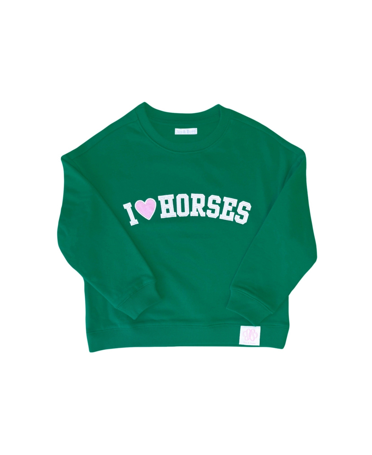 Click here for Bits & Bows Toddler Girls I Heart Horses Sweatshir... prices