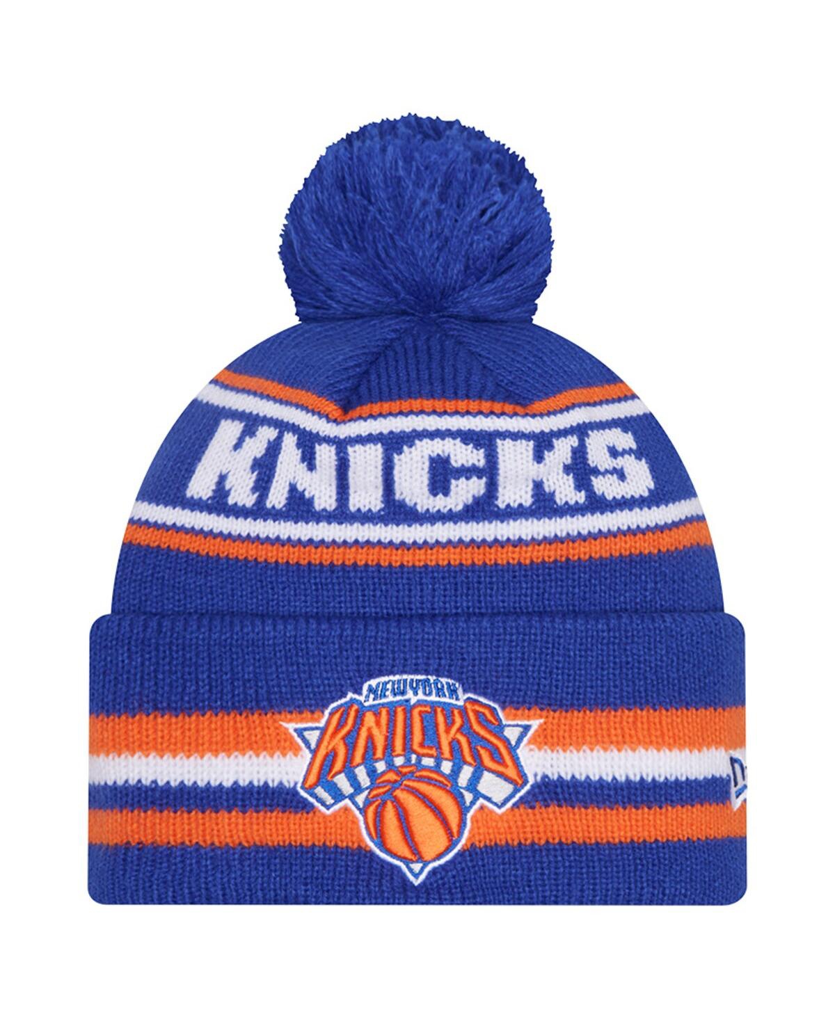 Click here for New Era Mens Blue New York Knicks Classic Cuffed w... prices