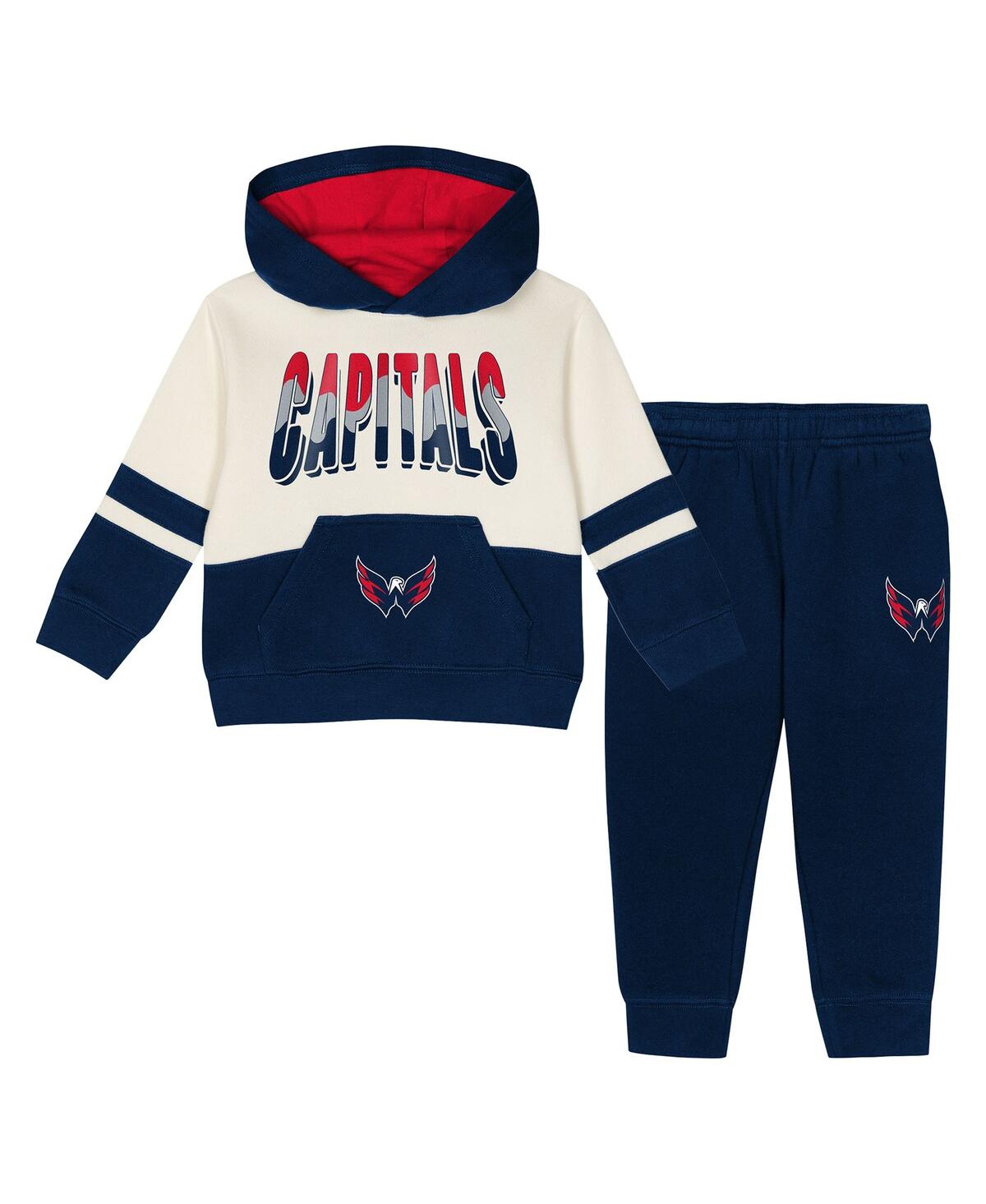 Click here for Outerstuff Toddler 2-Piece Navy Washington Capital... prices